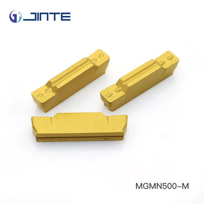 CVD Coated Carbide Insert Parting Tool , Lathe Groove Cutter MGMN500-M