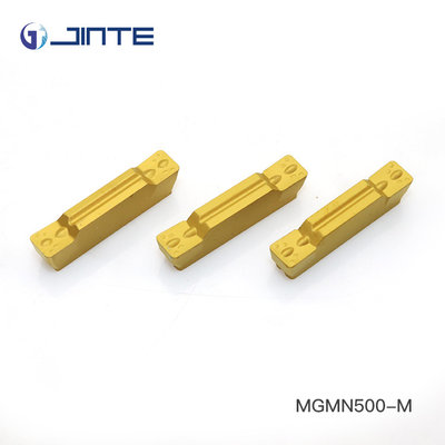 CVD Coated Carbide Insert Parting Tool , Lathe Groove Cutter MGMN500-M