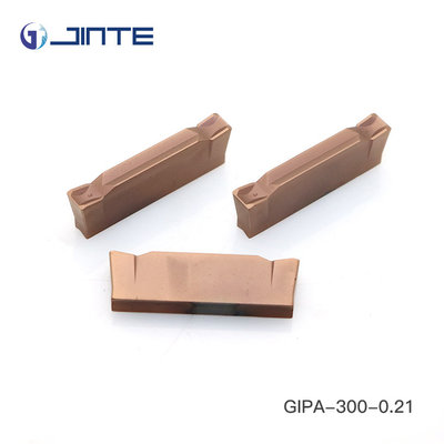 GIPA-300-0.21 Custom Carbide Grooving Inserts Precision Grinding And Dimensional Stability