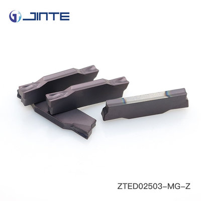 Purple Color Parting And Grooving Inserts CNC Lathe Parting Tools ZTED02503-MG