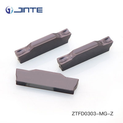 ZTFD0303-MG carbide cutting off tools grooving and parting inserts