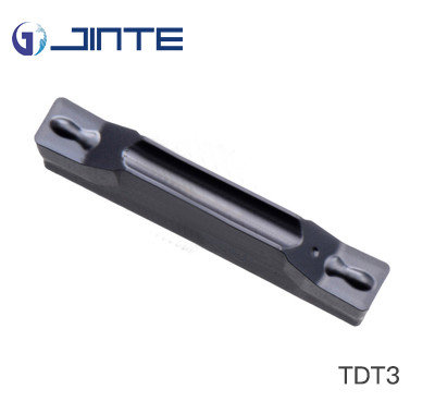 TDT4 Carbide Grooving Inserts , Parting Inserts Grooving Cutter Wear Resistance
