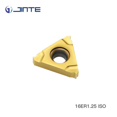 16ER 1.25ISO Standard Thread Turning Inserts Cutting Tool Tungsten Carbide Material