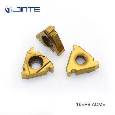 Machining steel/cast iron Threading insert 16ER8 ACME/ISO carbide