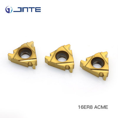 Machining steel/cast iron Threading insert 16ER8 ACME/ISO carbide