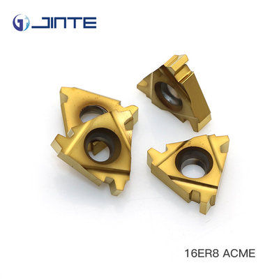 Machining steel/cast iron Threading insert 16ER8 ACME/ISO carbide