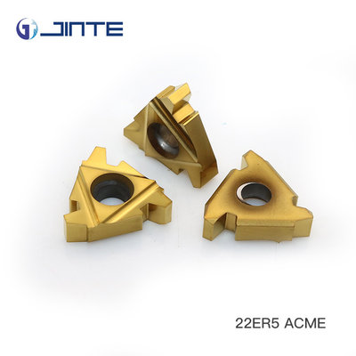 22ER 5ACME Carbide Threading Inserts External Threading Tools Inserts For Steel
