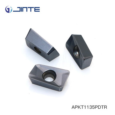 Tungsten Carbide Milling Inserts CNC Milling Tool PVD Coated APKT1135PDTR