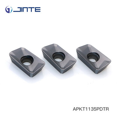Tungsten Carbide Milling Inserts CNC Milling Tool PVD Coated APKT1135PDTR