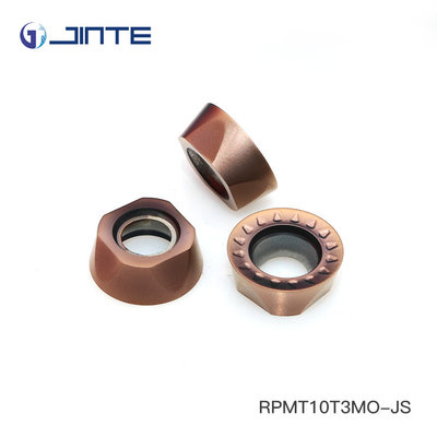 TP724 Grade Carbide Milling Inserts RPMT10T3MO - JS Strong Oxidation Resistance