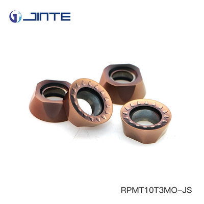 TP724 Grade Carbide Milling Inserts RPMT10T3MO - JS Strong Oxidation Resistance
