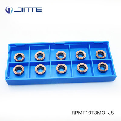 TP724 Grade Carbide Milling Inserts RPMT10T3MO - JS Strong Oxidation Resistance