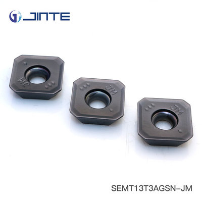 Black Color Cnc Carbide Inserts For General Milling SEMT13T3AGSN - JM