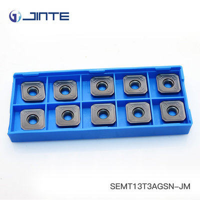 Black Color Cnc Carbide Inserts For General Milling SEMT13T3AGSN - JM