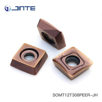 SOMT12T308PEER - JH Carbide Milling Inserts For High Hardness Steel Milling
