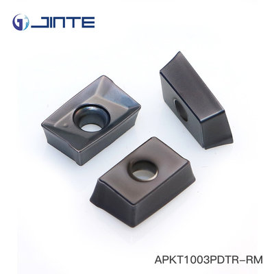 Cemented Carbide Milling Inserts With Strong Edge For General Material APKT1003PDTR
