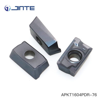 APKT1604PDR Carbide Milling Inserts TP722 Grade For Steel Machining