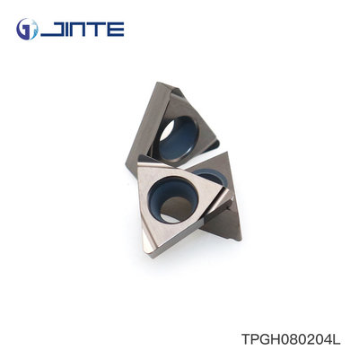 Precision Boring Insert , Tungsten Carbide Inserts For Turning Machining TPGH080204L