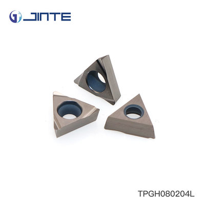 Precision Boring Insert , Tungsten Carbide Inserts For Turning Machining TPGH080204L