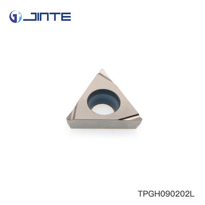 Uncoated Carbide Boring Bar Inserts , Cnc Turning Inserts Cutting Tool TPGH090202L