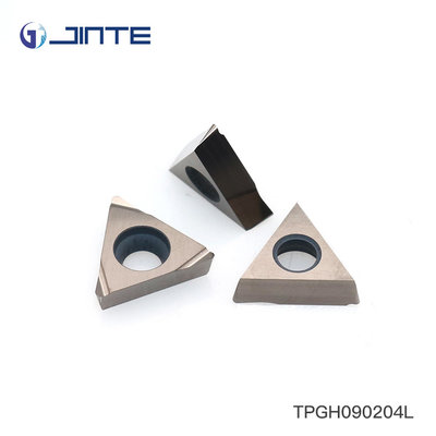 CNC Carbide Boring Insert Cutting Tool , Triangle Carbide Inserts TPGH090204L