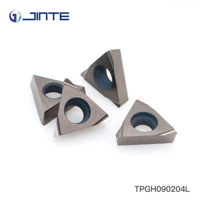 CNC Carbide Boring Insert Cutting Tool , Triangle Carbide Inserts TPGH090204L