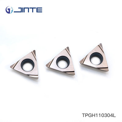 TPGH110304L Turning Boring Insert Carbide Boring Tool For Steel Machining