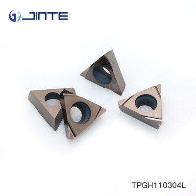 TPGH110304L Turning Boring Insert Carbide Boring Tool For Steel Machining