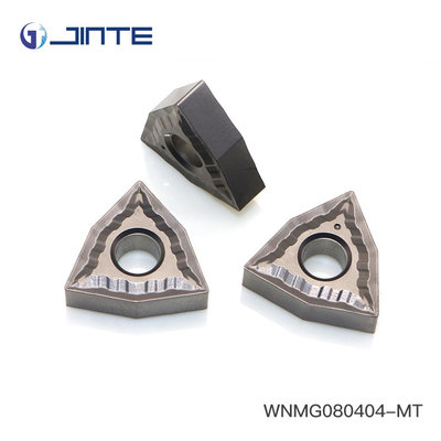 JT3000 Grade Cermet Inserts Metal Ceramic Lathe Cutting Tools WNMG080404