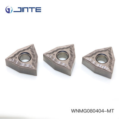 JT3000 Grade Cermet Inserts Metal Ceramic Lathe Cutting Tools WNMG080404