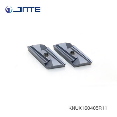 Cemented Carbide Inserts Turning Cutter KNUX160405R11 For Stainless Steel