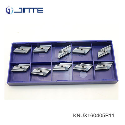 Cemented Carbide Inserts Turning Cutter KNUX160405R11 For Stainless Steel
