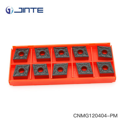Grade 4225 Carbide Turning Inserts For High Hardness Steel CNMG120404 - PM