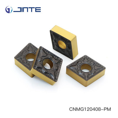 ISO Square Carbide Inserts , Carbide Turning Tips Inserts CNMG120408 - PM
