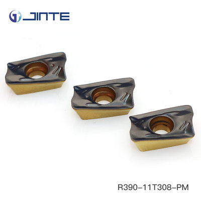 Roughing Carbide Milling Inserts CVD Coated Light Cutting R390- 11T3 08M-PM