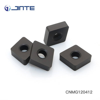 Finishing Tungsten Carbide Turning Inserts CNMG120412 For Cast Iron
