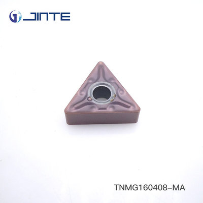 CNC Carbide Machining Inserts , TNMG160408 Cnc Turning Tools And Inserts