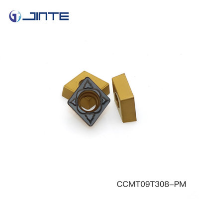 Extensive Versatility Carbide Turning Inserts CVD Double Color Coating CCMT09T308 - PM