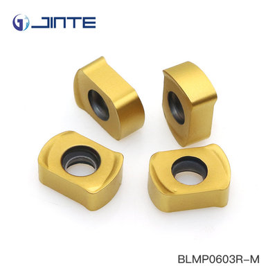 Steel Finishing Cemented Indexable Cutting Insert Milling Tools BLMP0603R - M