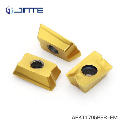 APKT1705PER - EM CNC Carbide Inserts , Indexable Carbide Milling Inserts