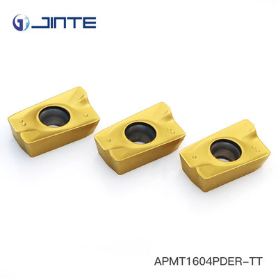 APMT1604PDER Custom Carbide Inserts , Square Carbide Cutters Milling Inserts