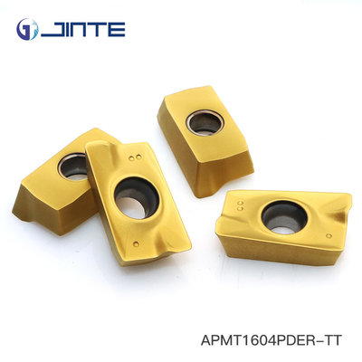 APMT1604PDER Custom Carbide Inserts , Square Carbide Cutters Milling Inserts