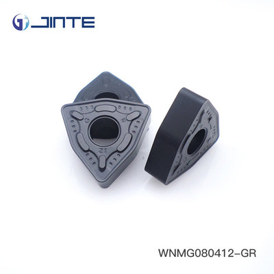 WNMG080412 - GR Coated Carbide Insert Turning Tools For Hard Steel Semi - Finishing