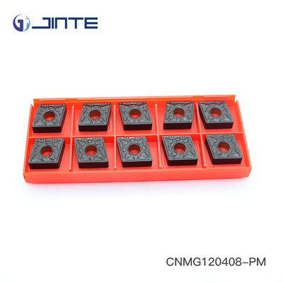 Hard Steel CNC Carbide Inserts , Cnc Turning Inserts CVD Coating CNMG120408 - PM