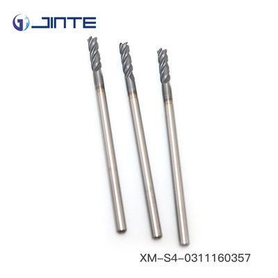 Four Flutes Machines Tools Cnc End Mill Carbide Diameter 3mm For Milling Cutter