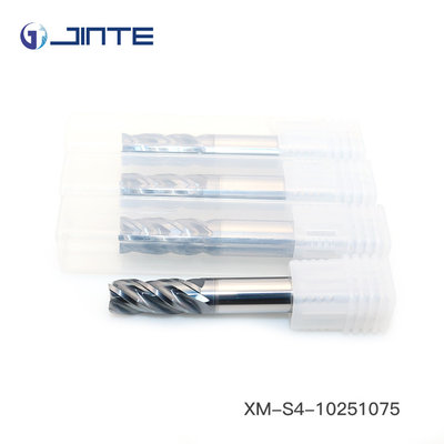 Hardened Steel Material HRC65 CNC Machining End Mill Cutter In XM Grade