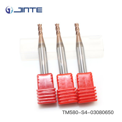 CNC Machines Tools Spiral End Mill For Milling Cutter , Four Flute End Mill