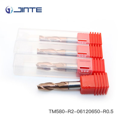 High Performance 2 Flute Corner Radius Milling Cutters With AlCrSiN Coated