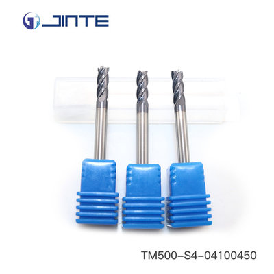 4mm Solid Carbide 4 Flutes Square End Mill CNC Cutting Tools For Metal