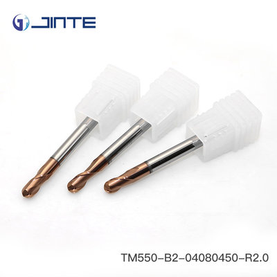 High Hardness Carbide Milling Cutters 1-2mm CNC Flute End Mill Iso Certified